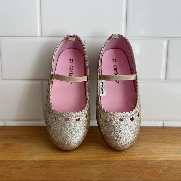 Carter's | Shoes | Ellaria Glitter Ballet Flats | Poshmark